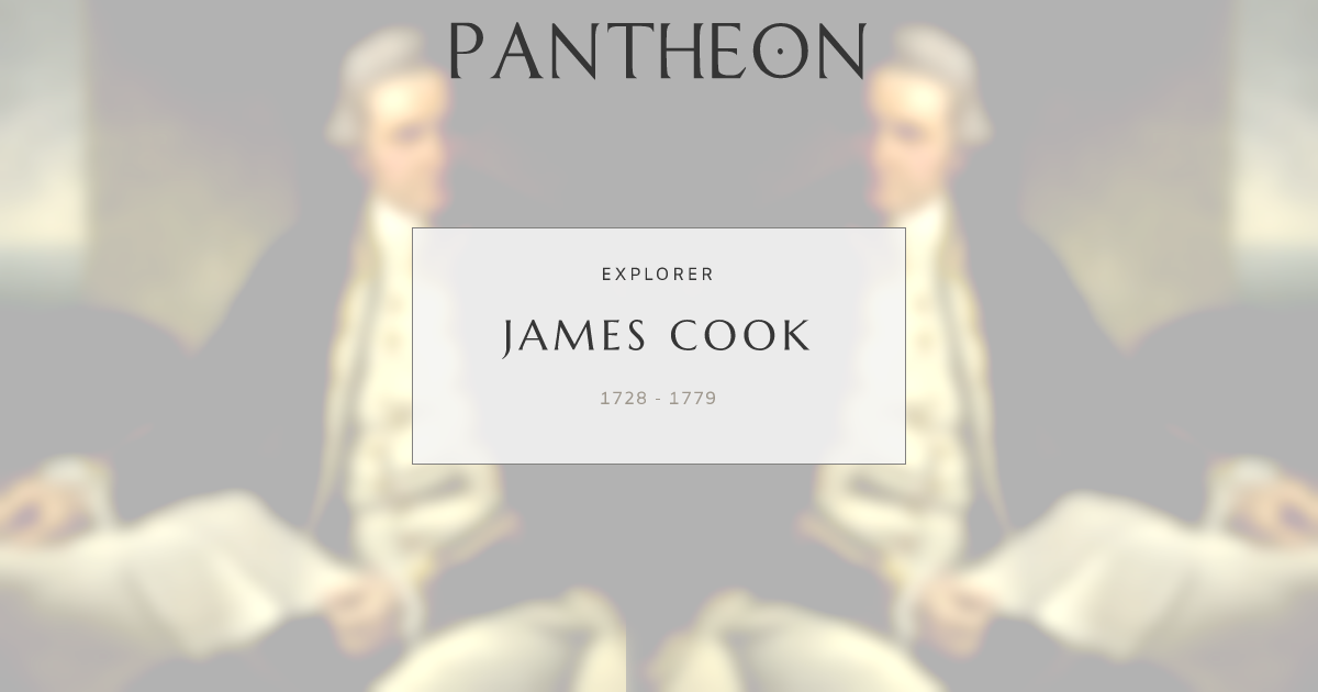 James Cook Biography | Pantheon