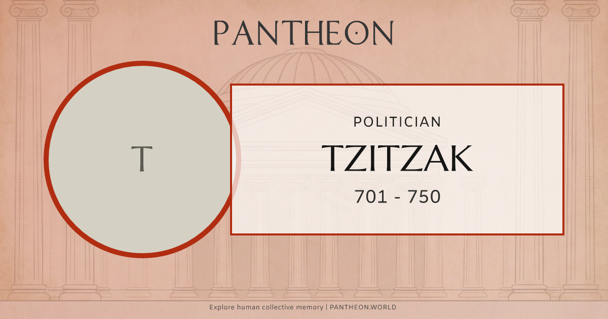 Tzitzak Biography | Pantheon