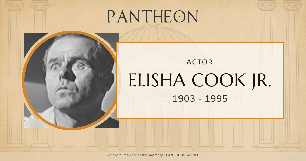 Elisha Cook Jr. Biography | Pantheon