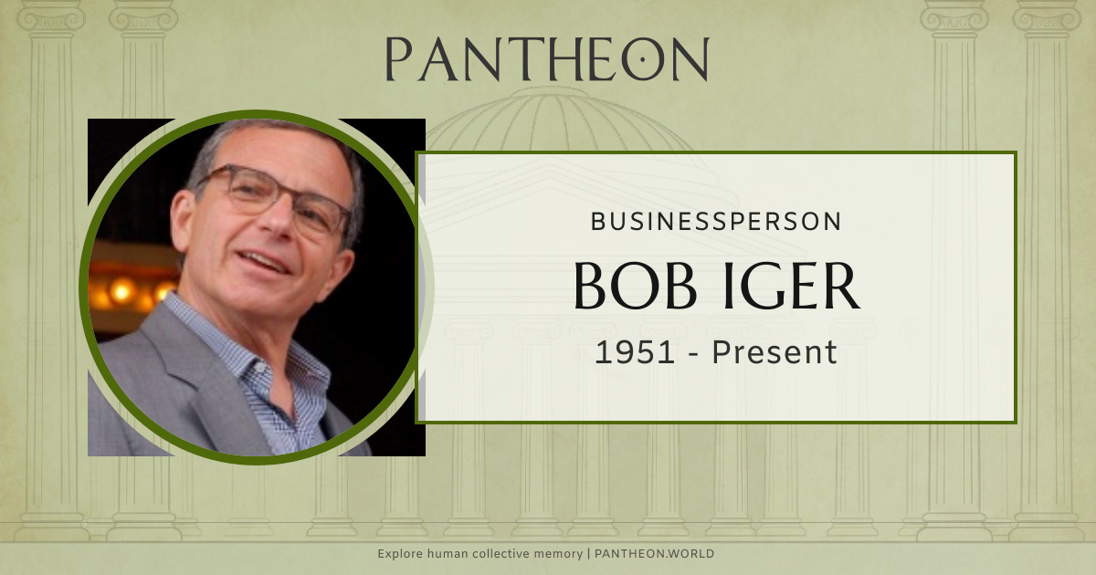Bob Iger Biography | Pantheon