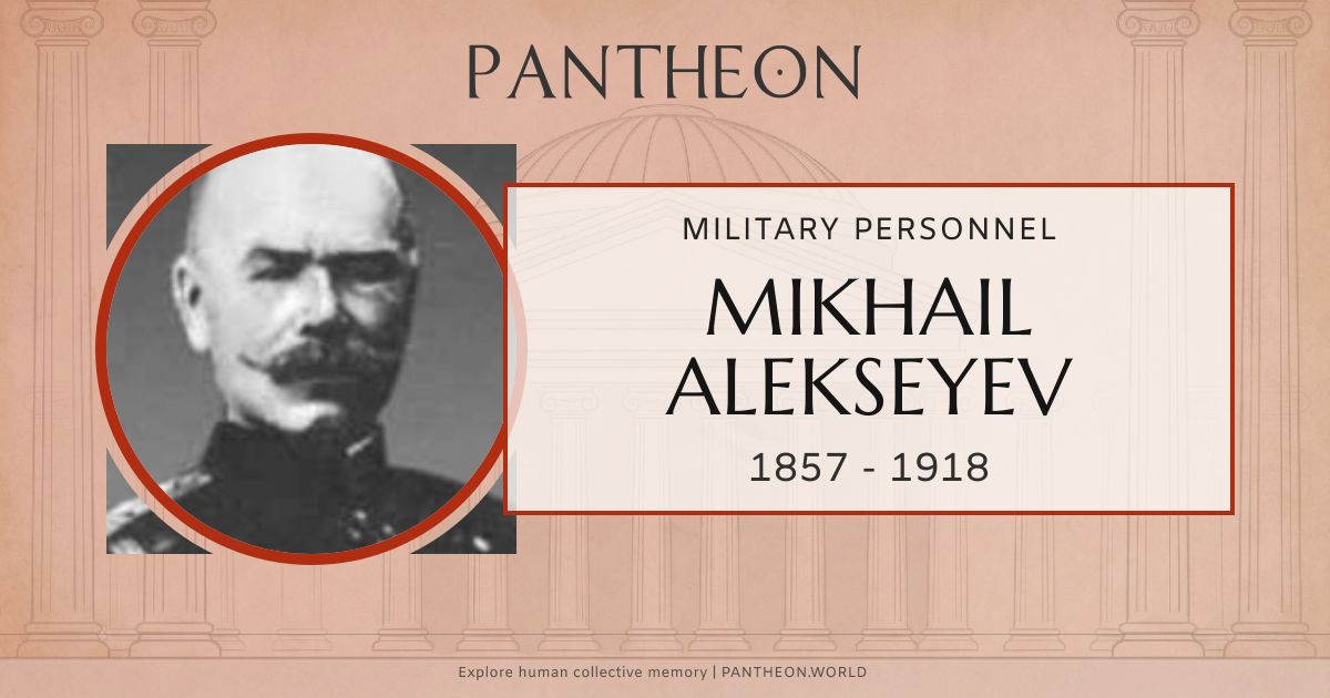 Mikhail Alekseyev Biography | Pantheon