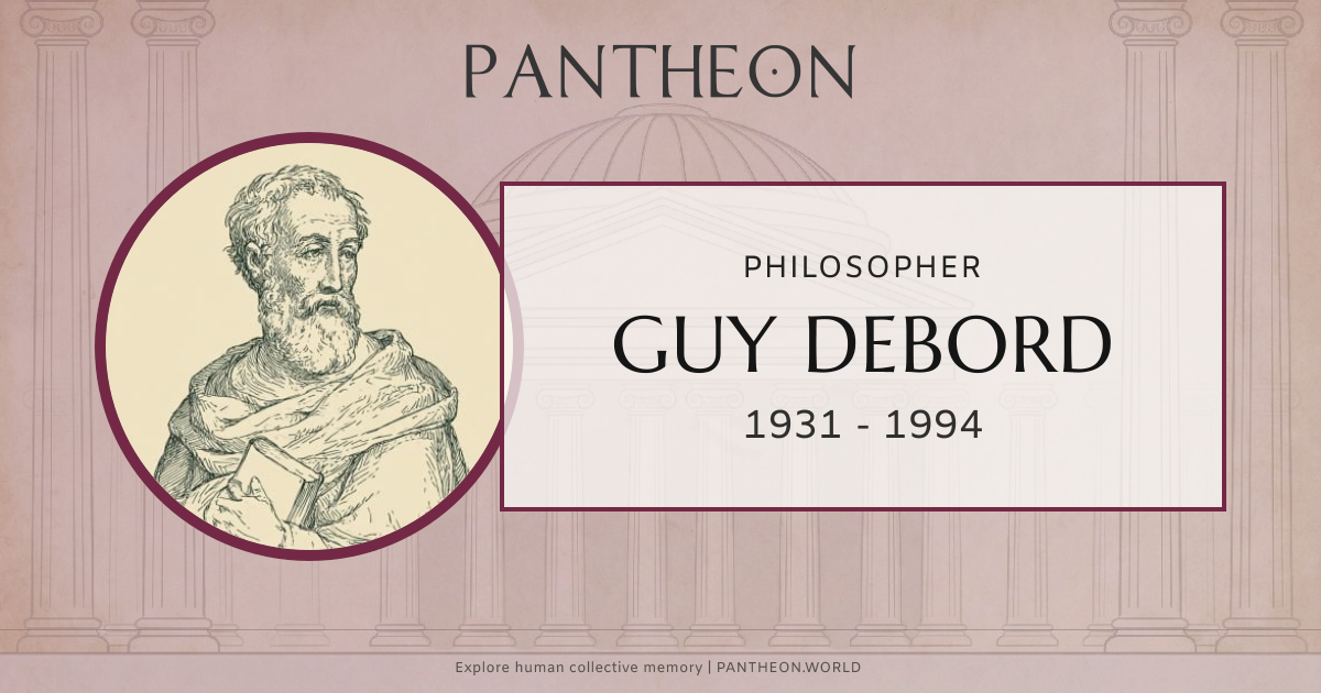 Guy Debord Biography | Pantheon