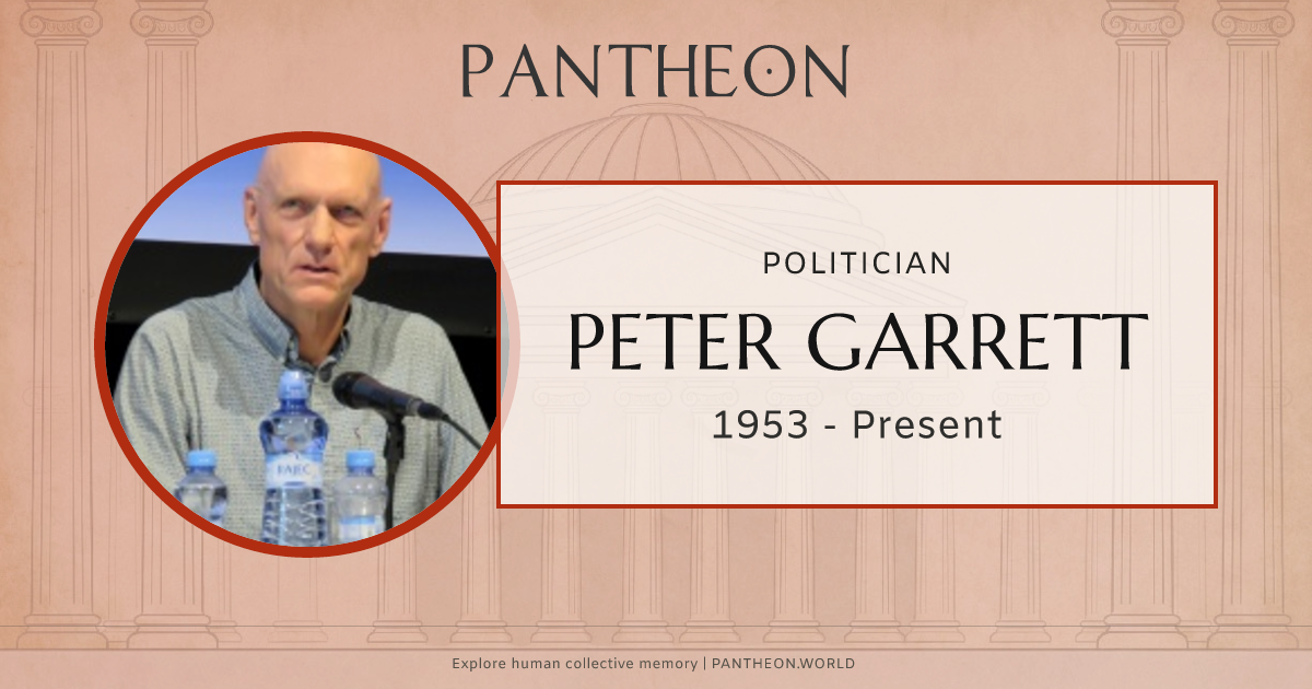 Peter Garrett Biography | Pantheon