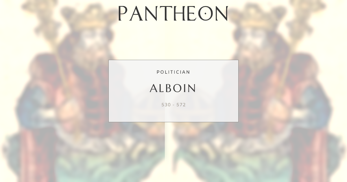 Alboin Biography | Pantheon