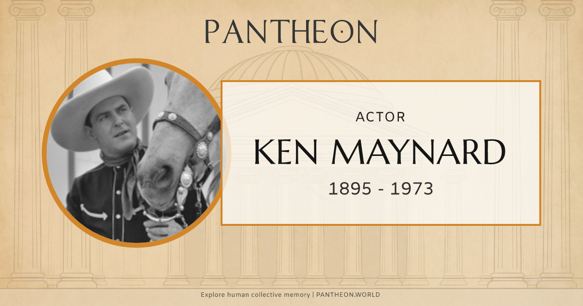 Ken Maynard Biography | Pantheon