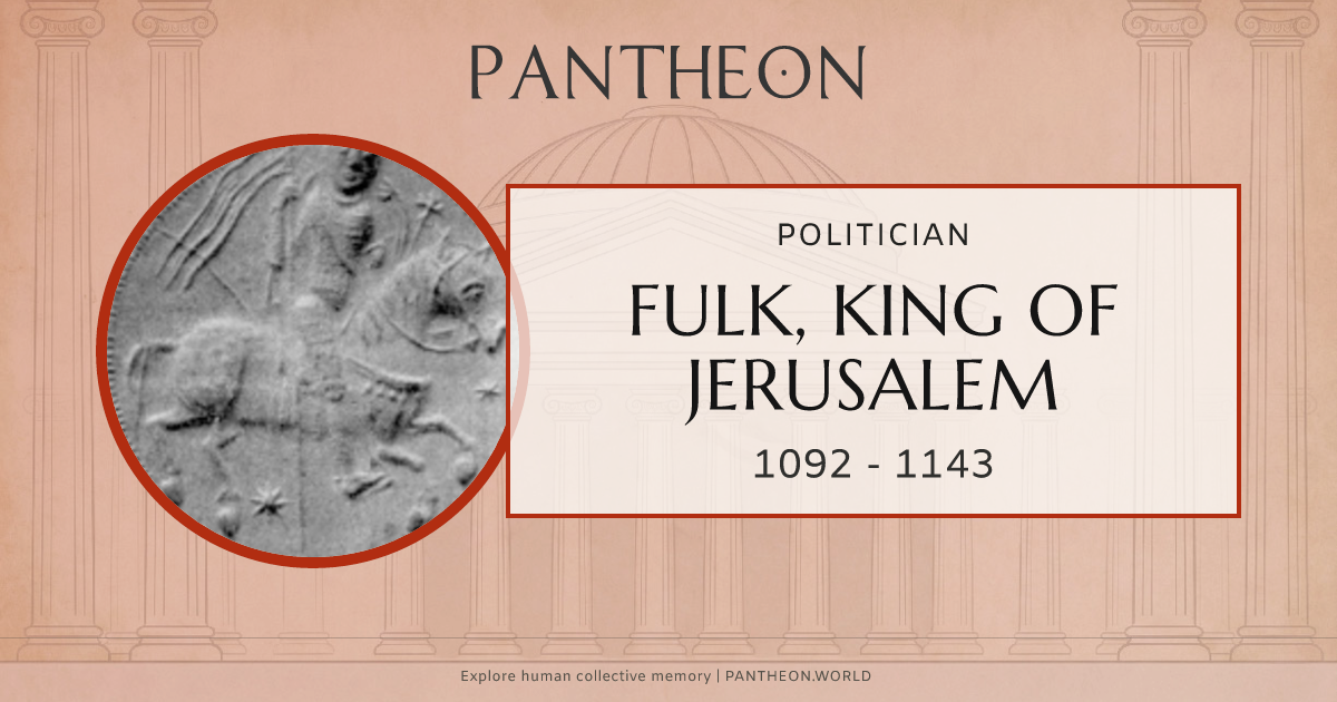 Fulk, King of Jerusalem Biography | Pantheon