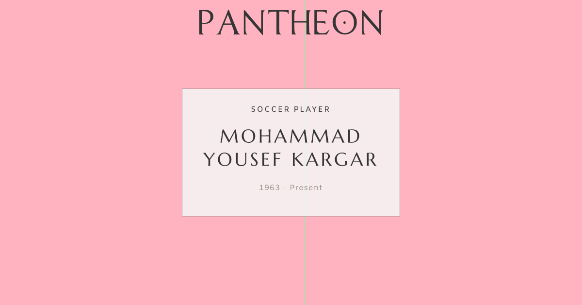 Mohammad Yousef Kargar Biography | Pantheon