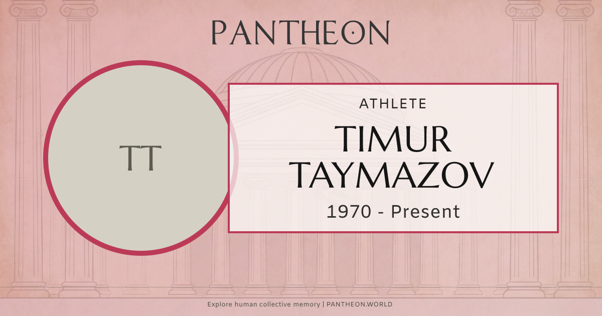 Timur Taymazov Biography | Pantheon