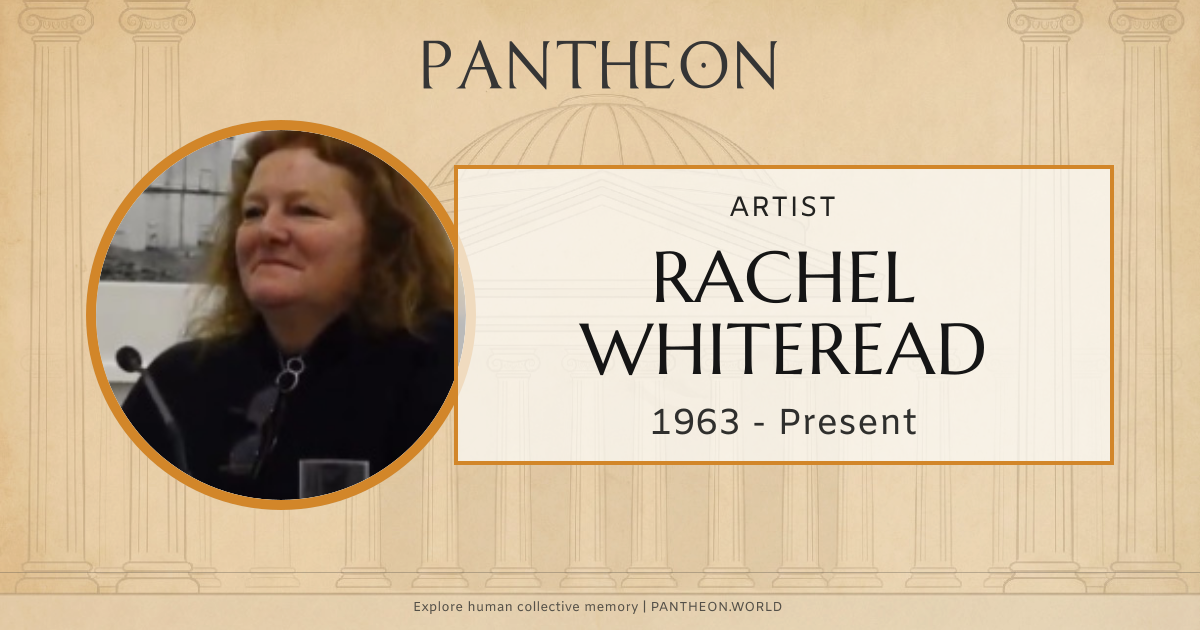 Rachel Whiteread Biography | Pantheon