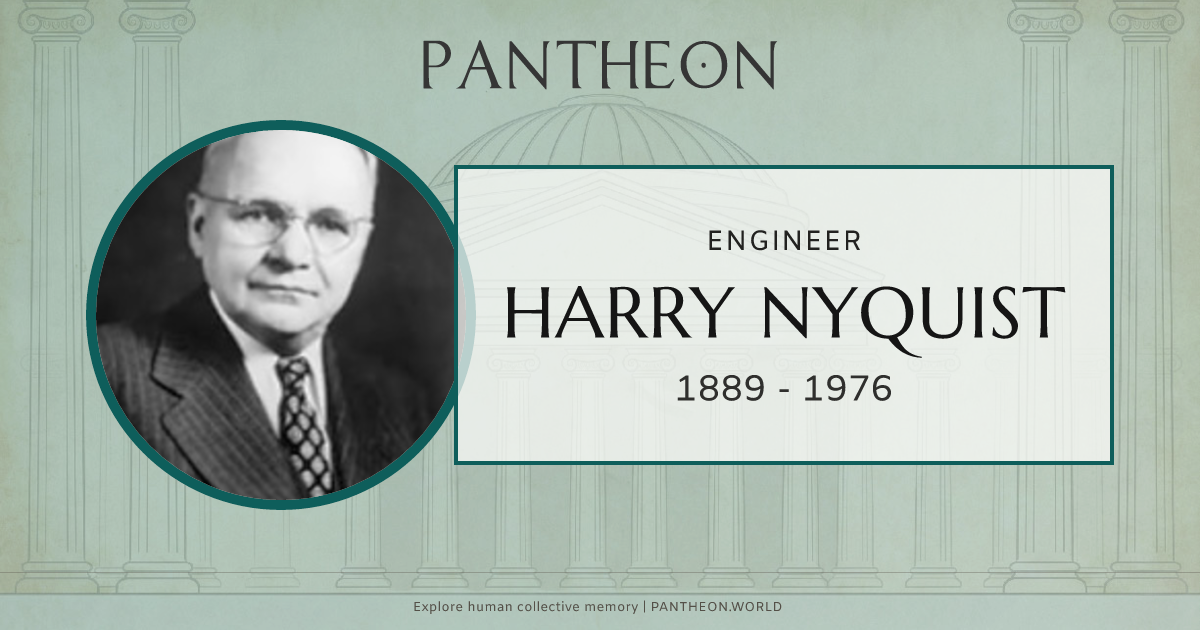 Harry Nyquist Biography | Pantheon