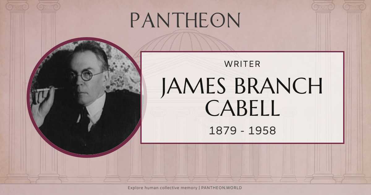 James Branch Cabell Biography | Pantheon