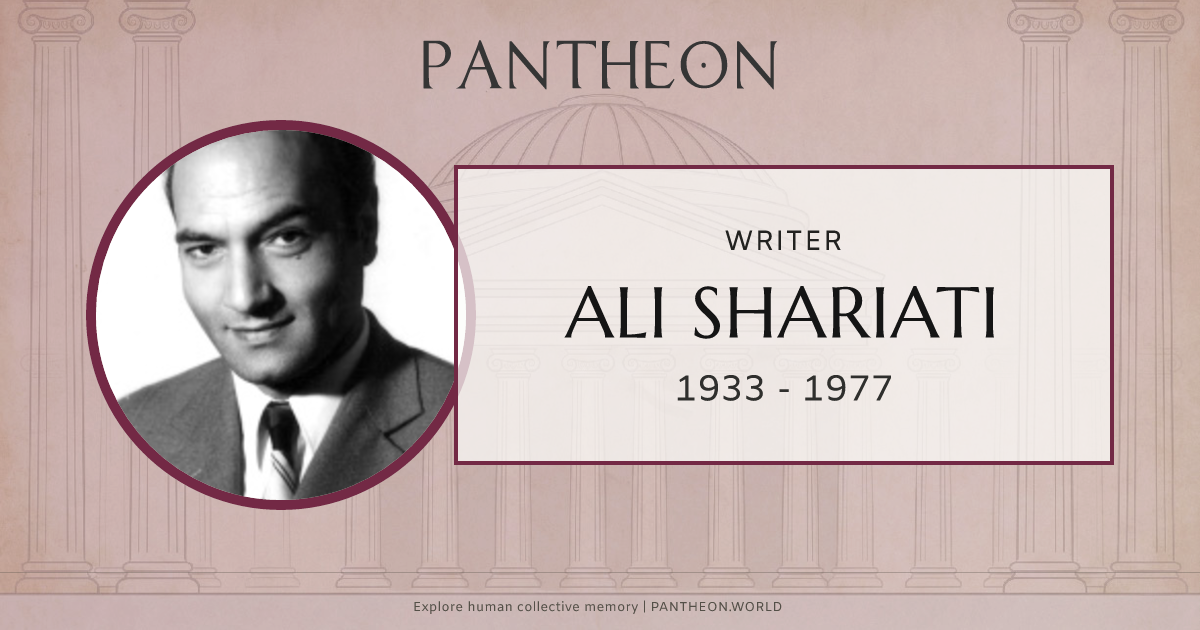 Ali Shariati Biography | Pantheon
