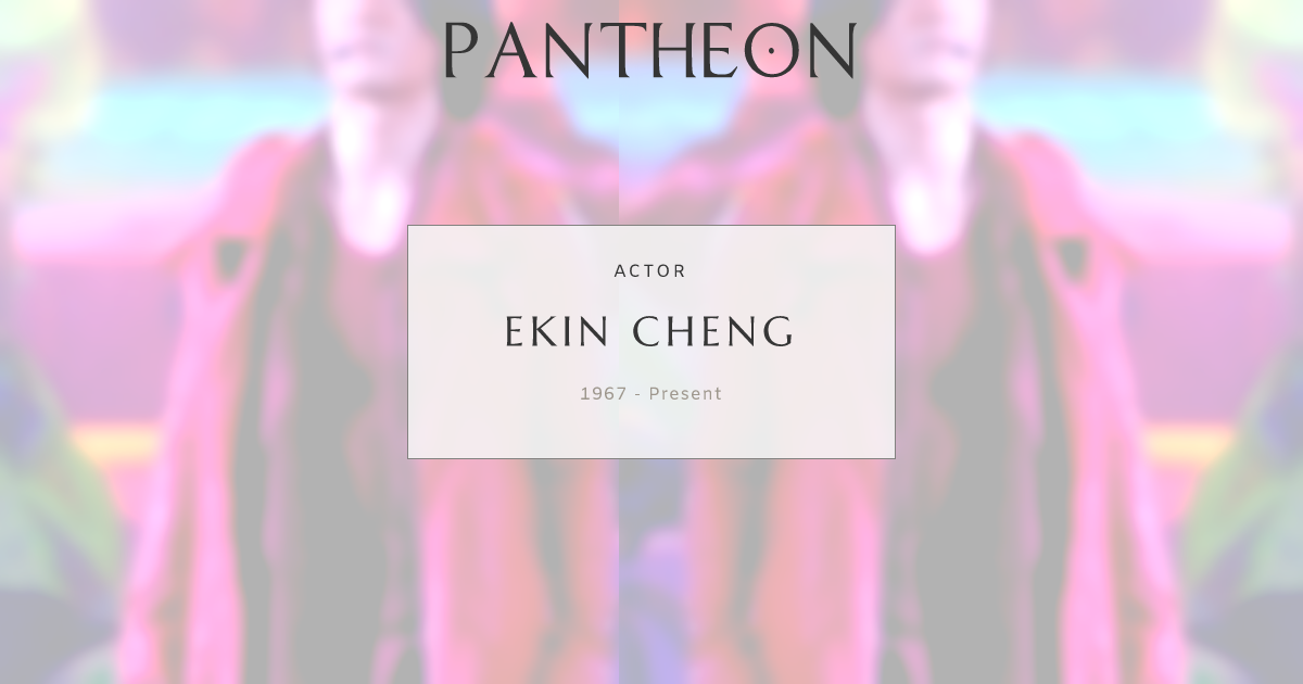 Ekin Cheng Biography | Pantheon