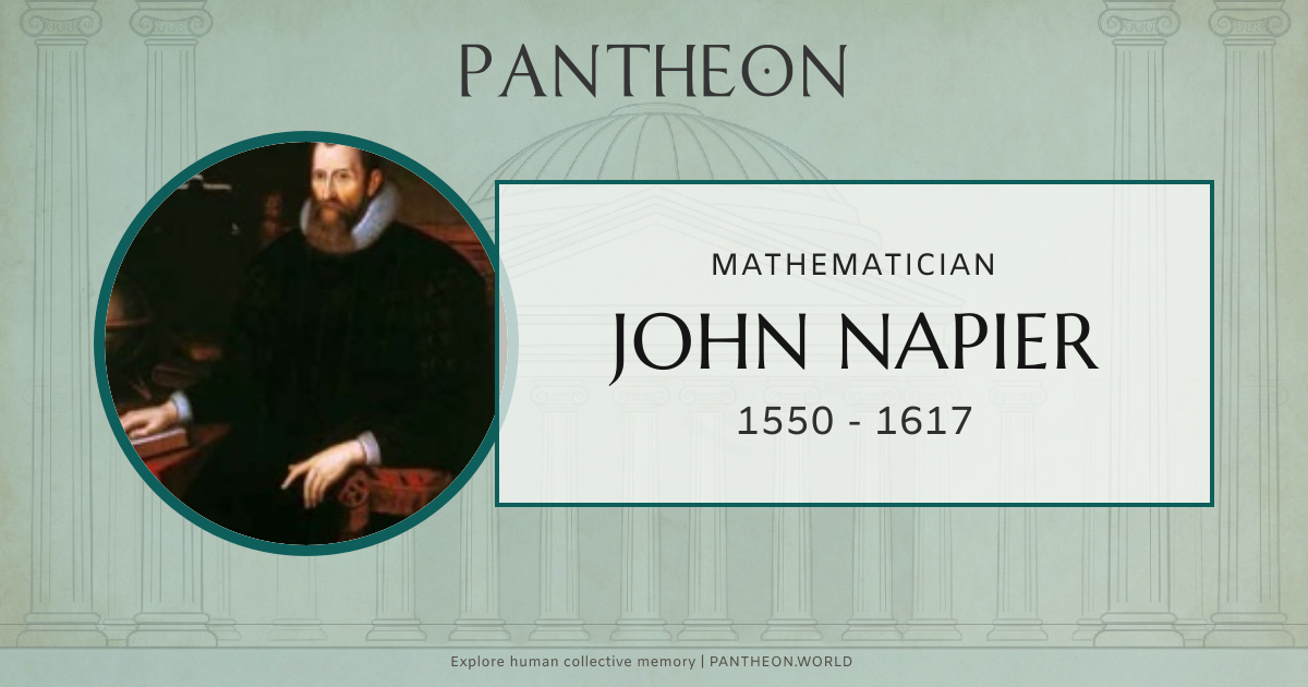 John Napier Biography | Pantheon