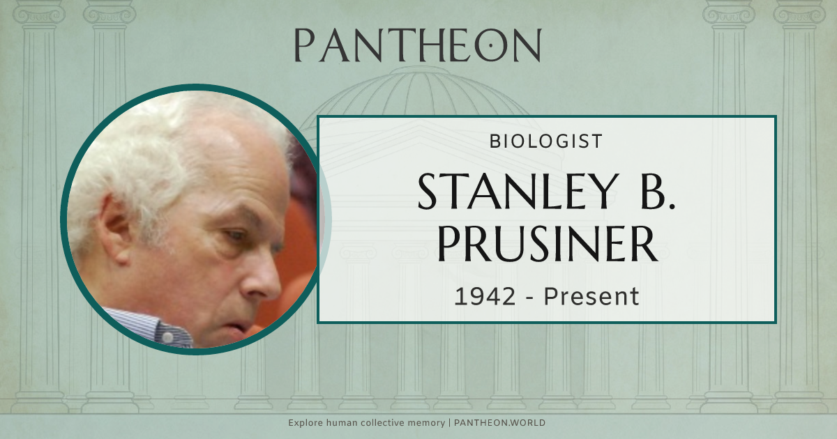 Stanley B. Prusiner Biography | Pantheon