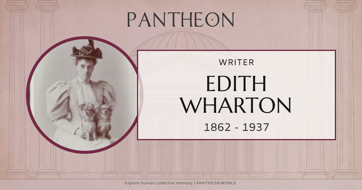 Edith Wharton Biography | Pantheon