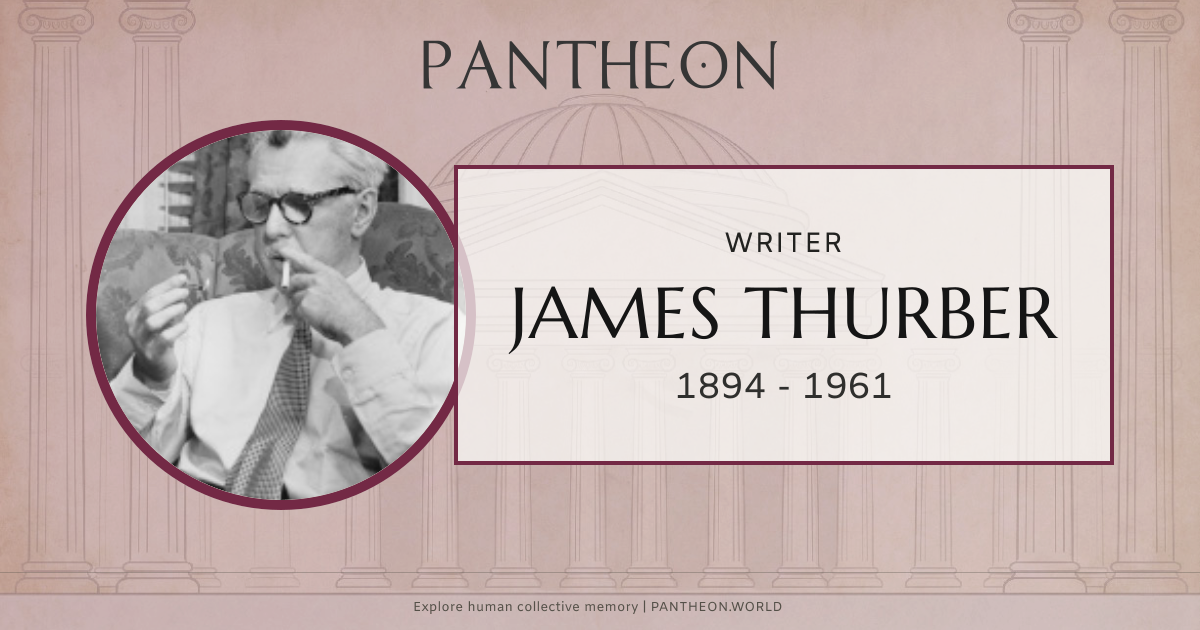 James Thurber Biography | Pantheon