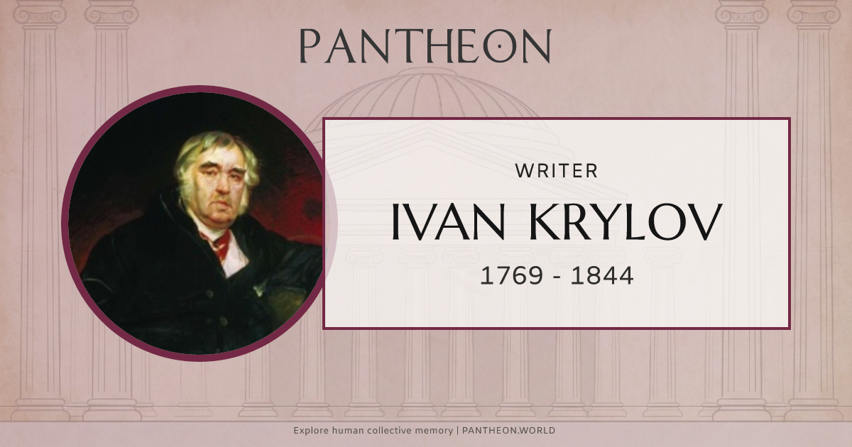 Ivan Krylov Biography | Pantheon
