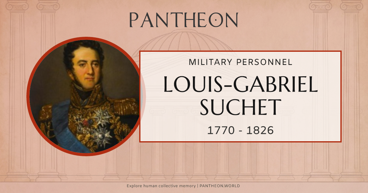 Louis-Gabriel Suchet Biography | Pantheon