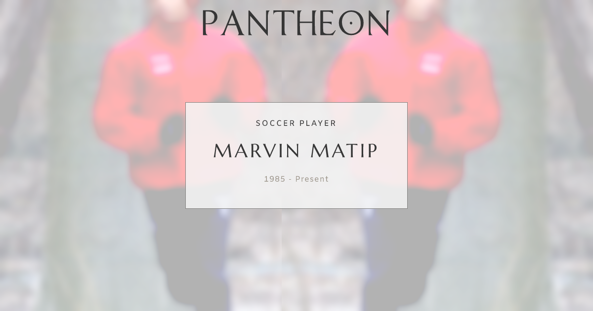 Marvin Matip Biography | Pantheon