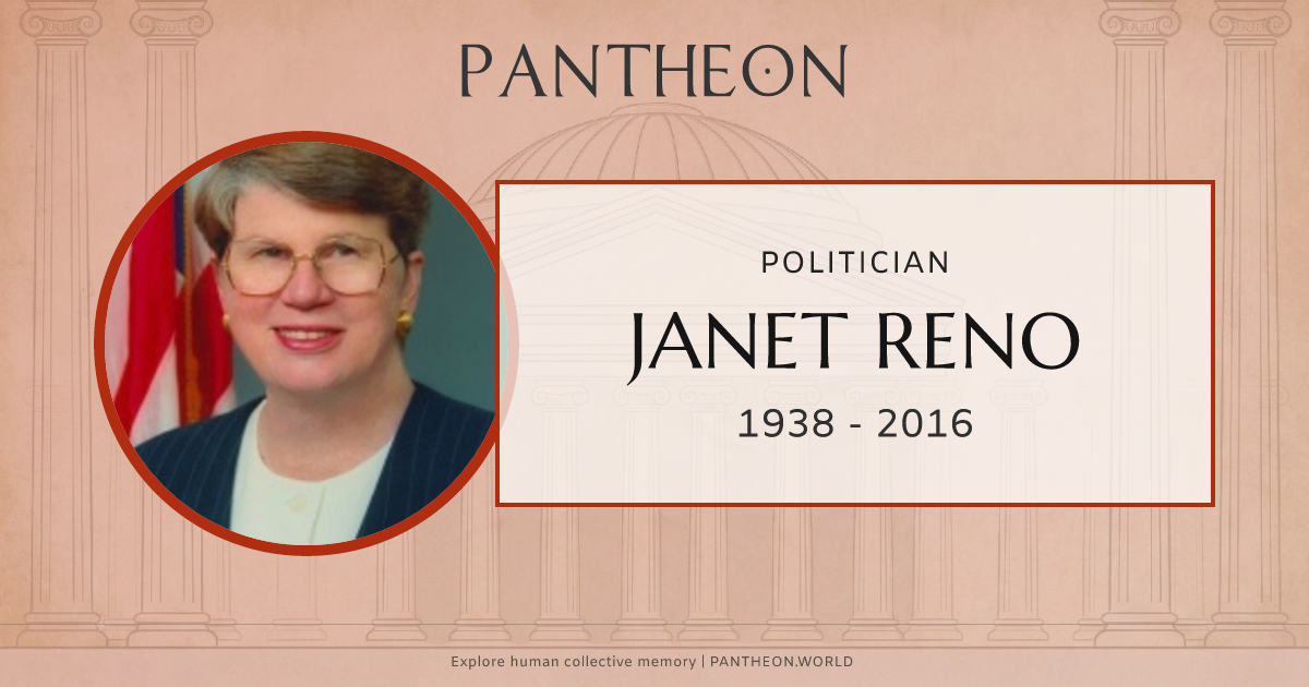 Janet Reno Biography | Pantheon