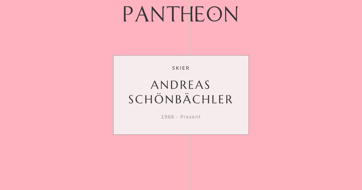 Andreas Schönbächler Biography | Pantheon