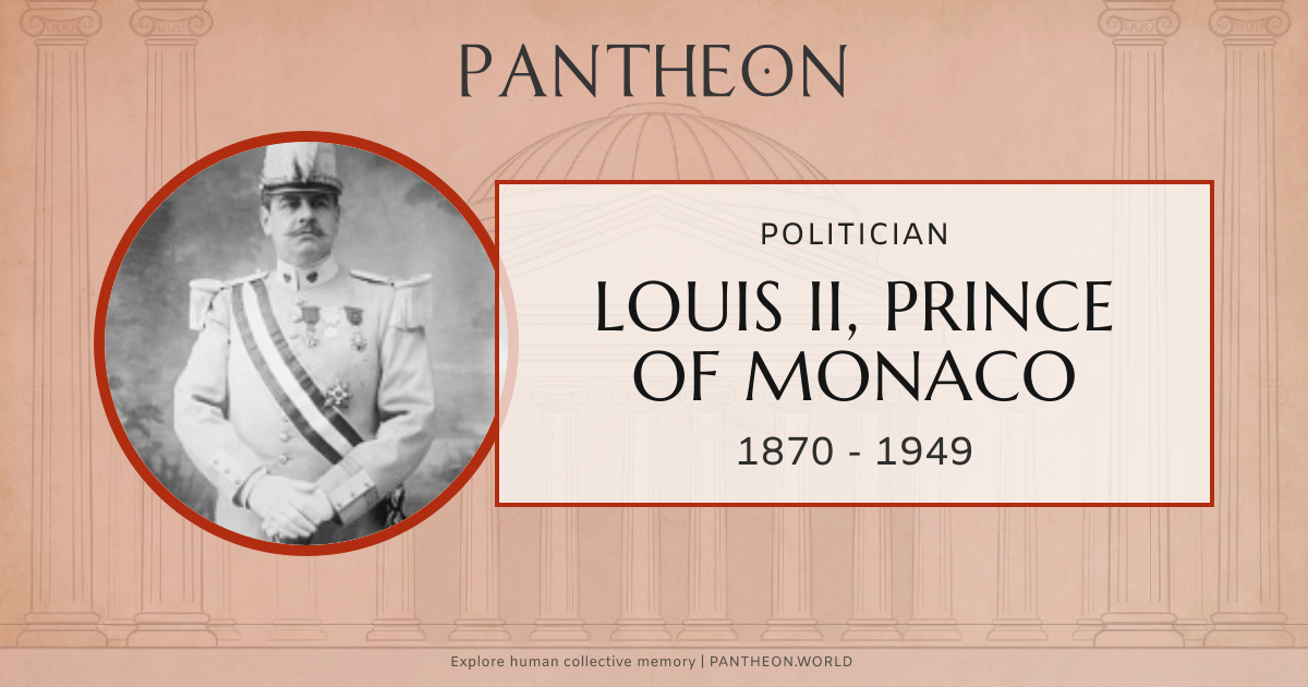 Louis II, Prince of Monaco Biography | Pantheon