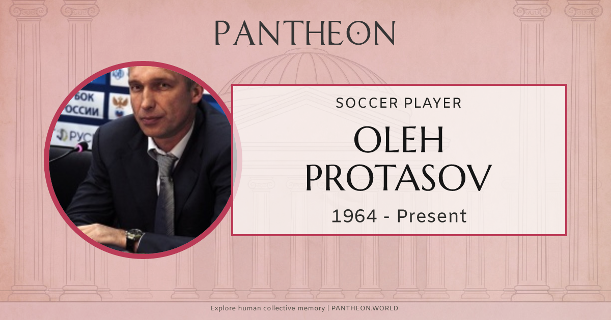 Oleh Protasov Biography | Pantheon
