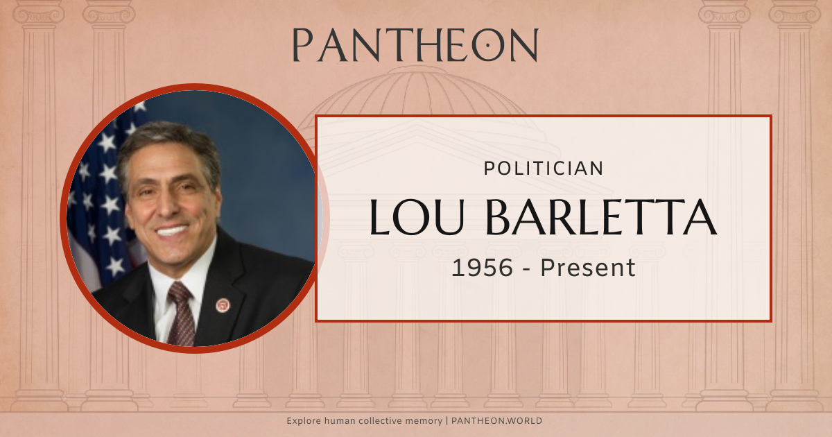 Lou Barletta Biography | Pantheon