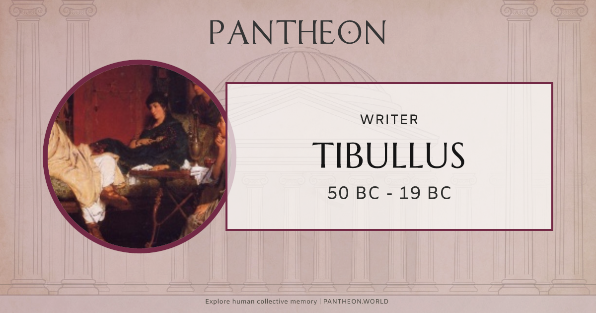 Tibullus Biography | Pantheon