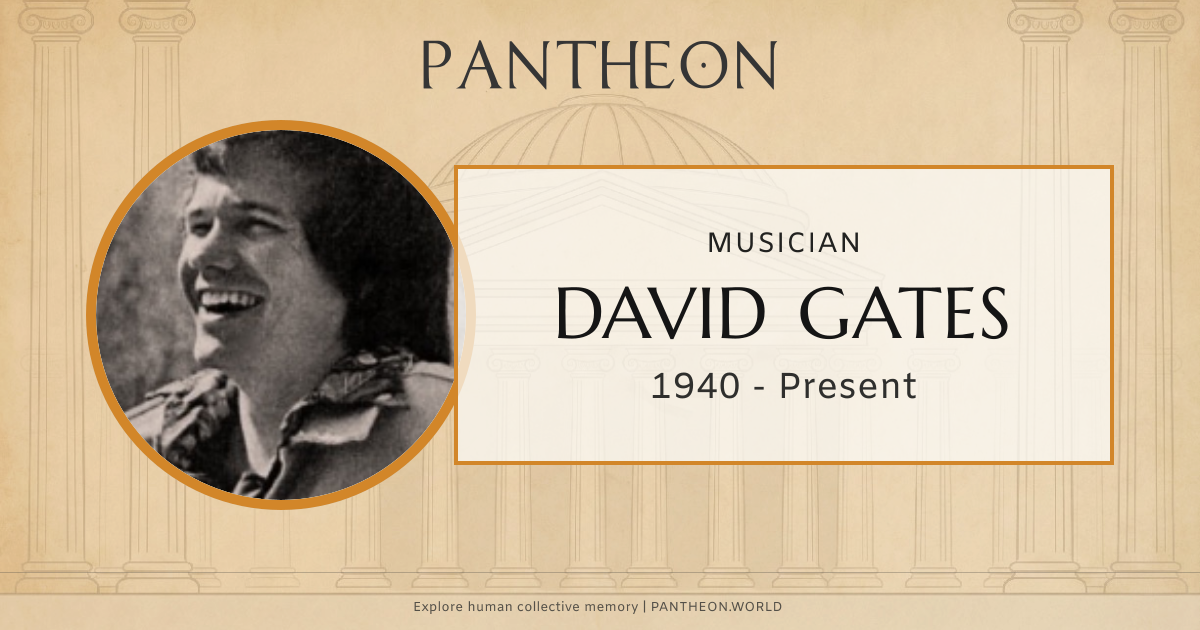 David Gates Biography | Pantheon