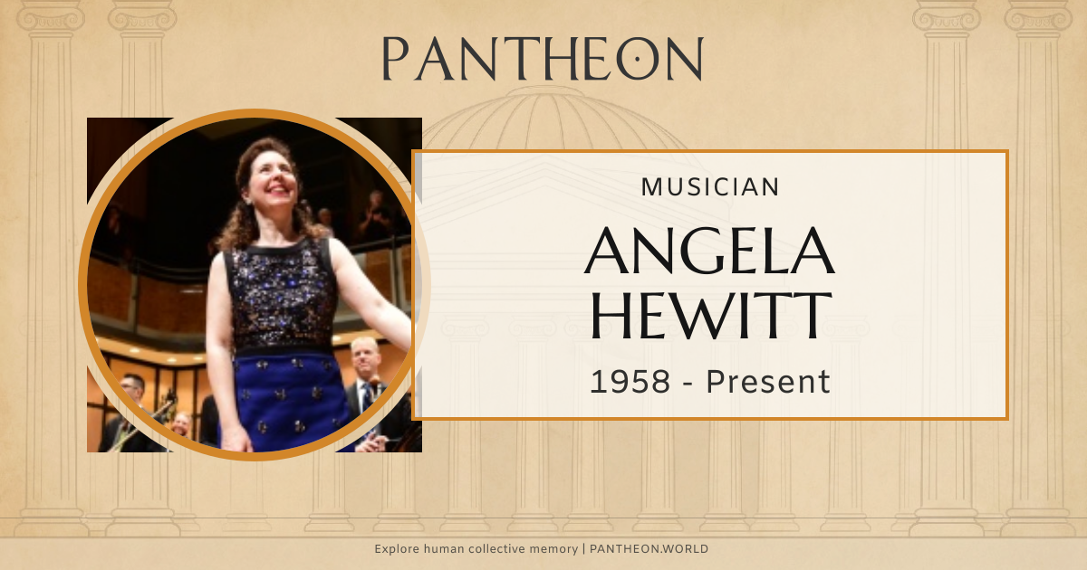 Angela Hewitt Biography | Pantheon