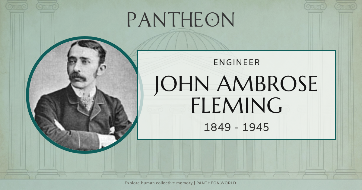 John Ambrose Fleming Biography | Pantheon