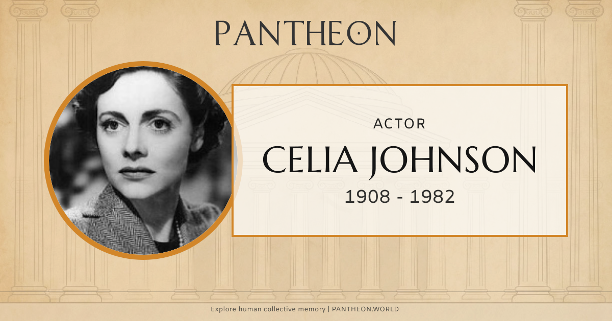 Celia Johnson Biography | Pantheon