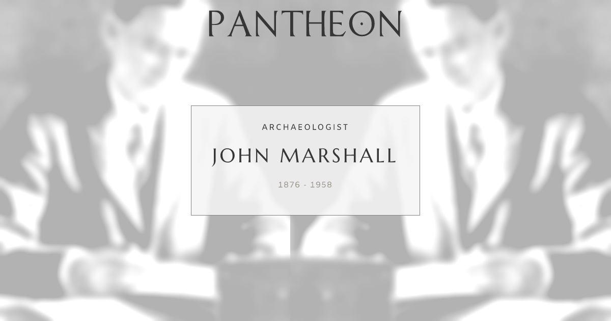 John Marshall Biography | Pantheon