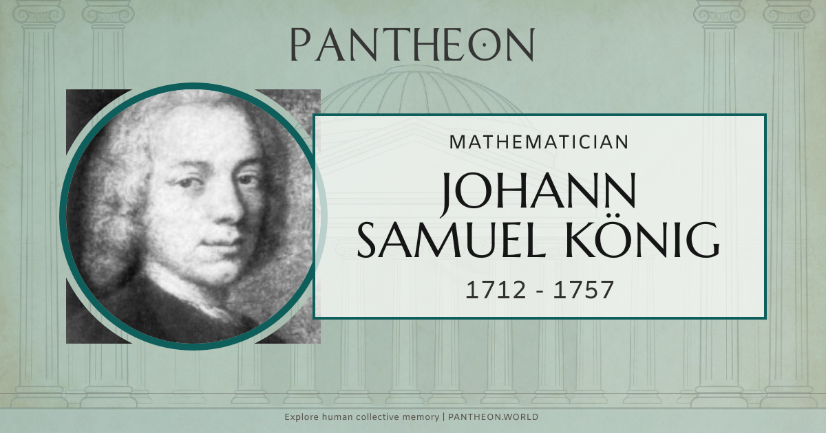 Johann Samuel König Biography | Pantheon