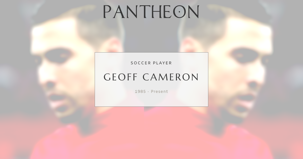 Geoff Cameron Biography | Pantheon