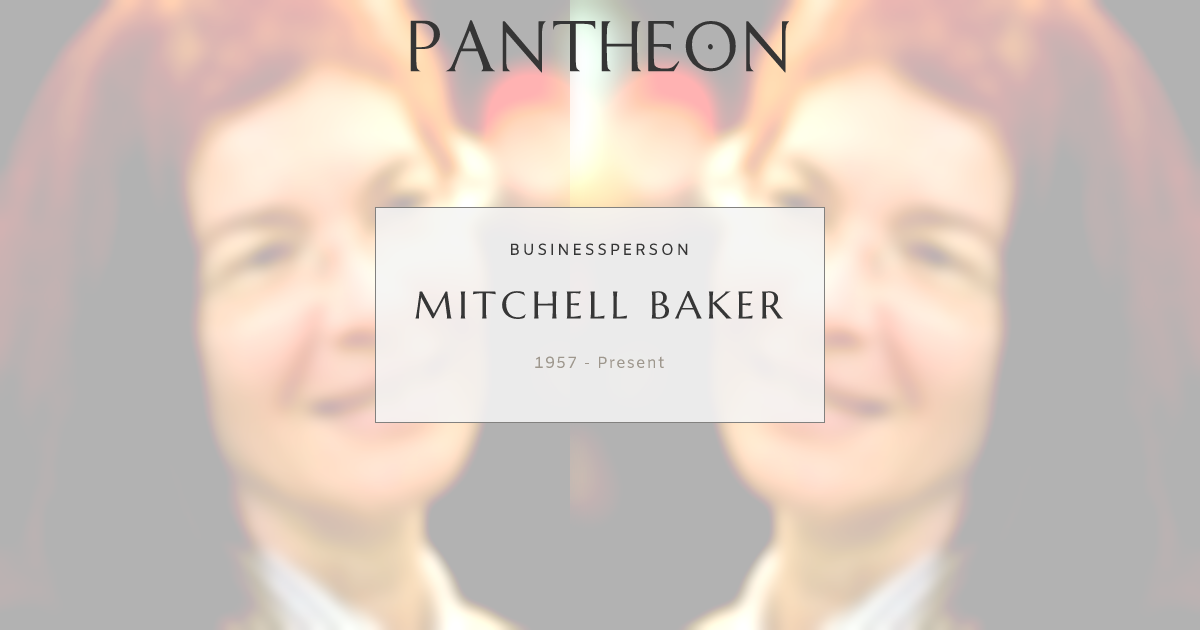 Mitchell Baker Biography | Pantheon