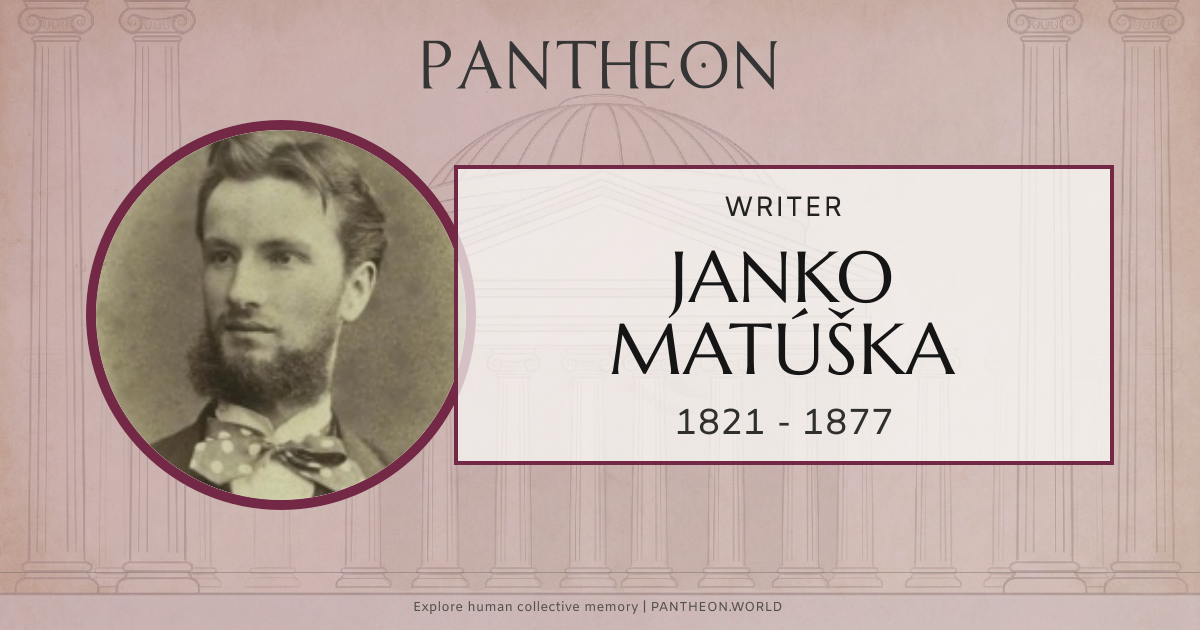 Janko Matúška Biography | Pantheon