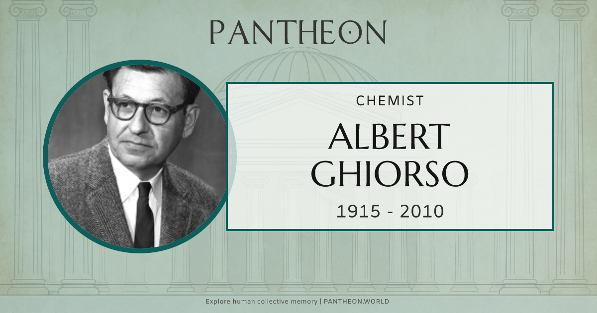 Albert Ghiorso Biography | Pantheon