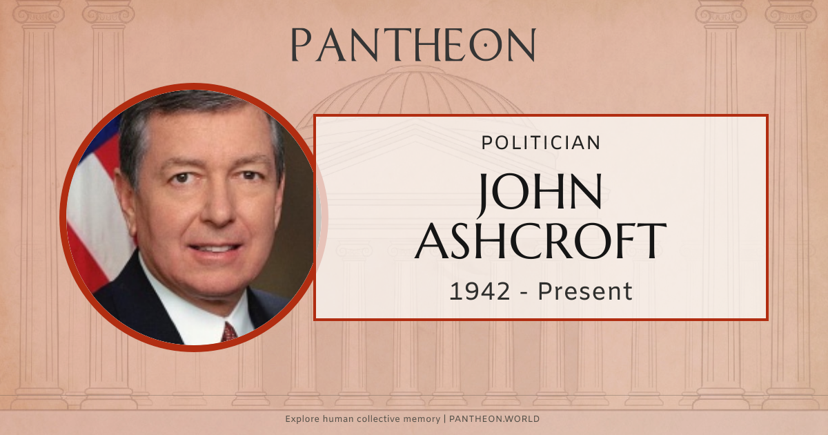 John Ashcroft Biography | Pantheon