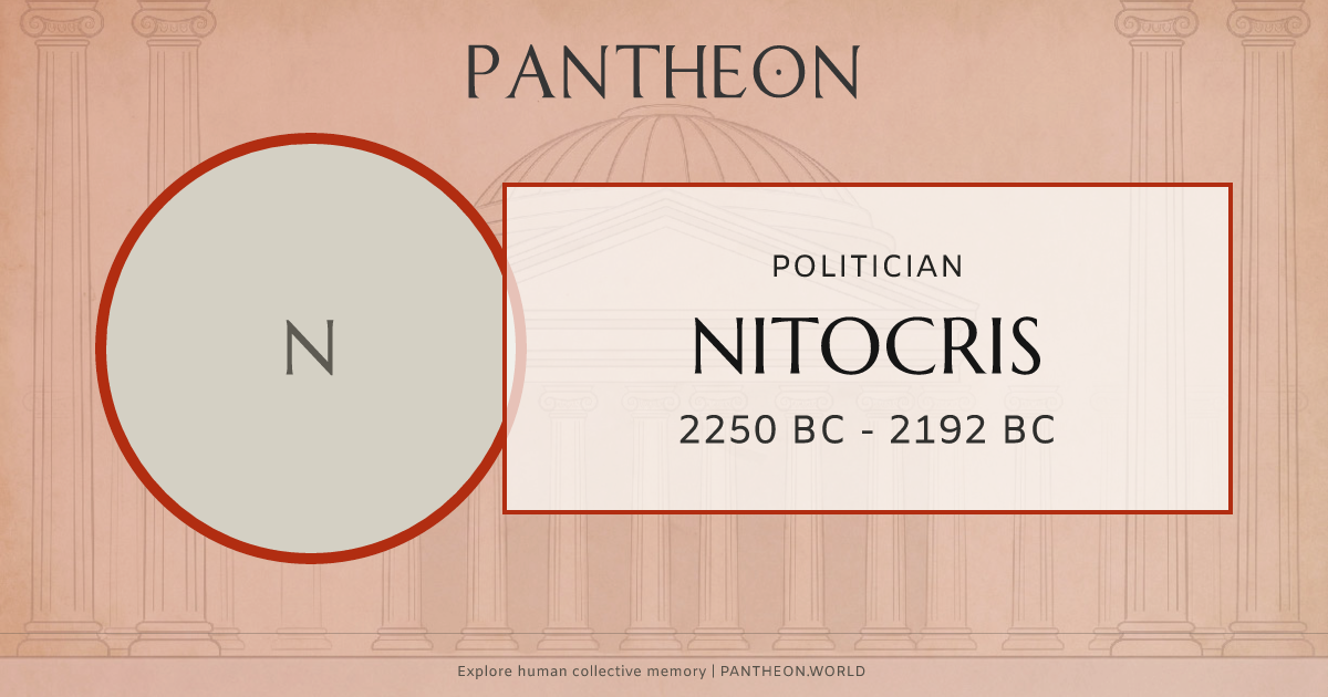 Nitocris Biography | Pantheon