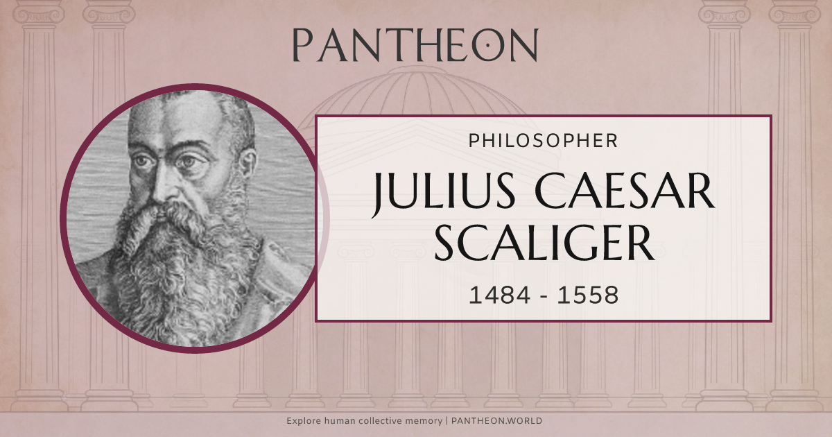 Julius Caesar Scaliger Biography | Pantheon