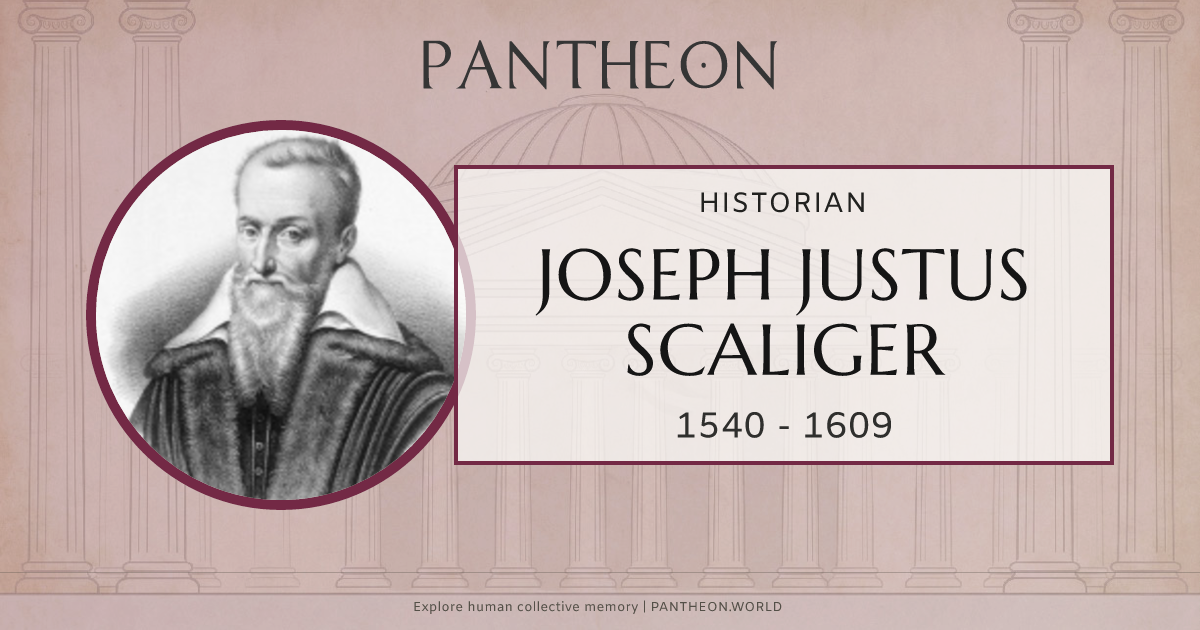 Joseph Justus Scaliger Biography | Pantheon