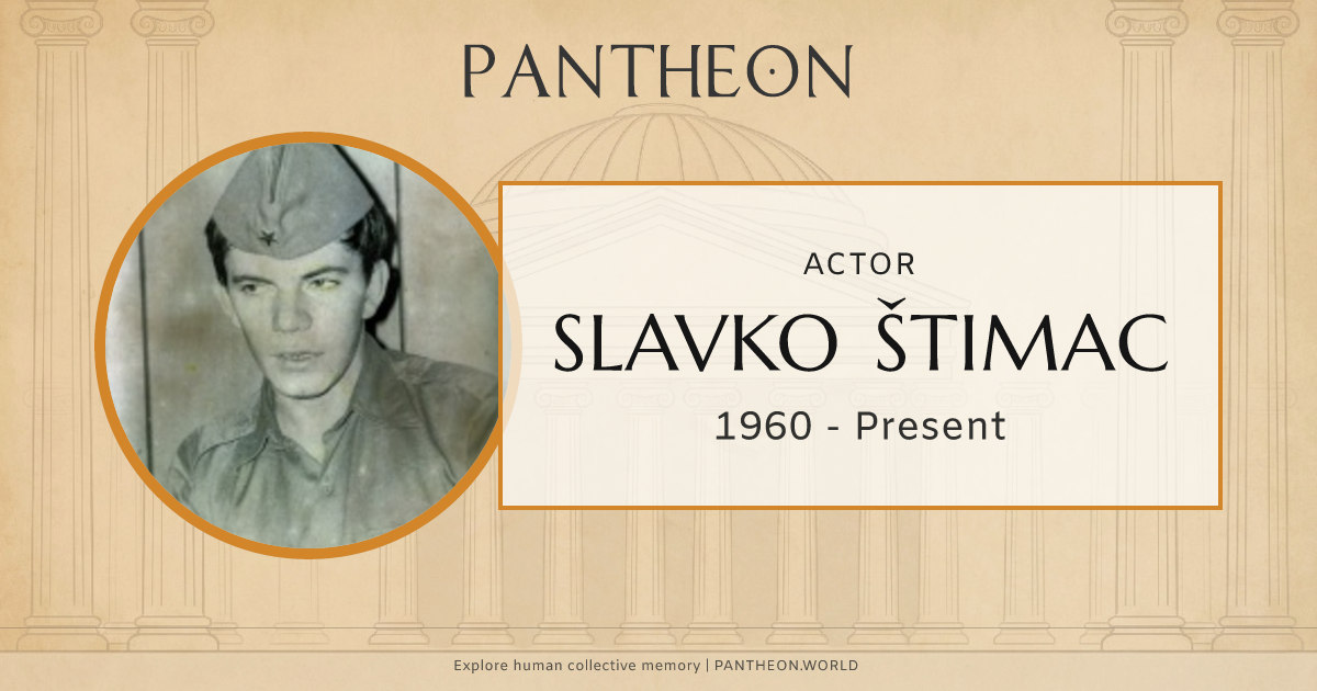 Slavko Štimac Biography | Pantheon