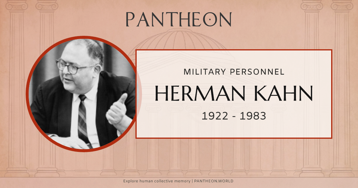Herman Kahn Biography | Pantheon