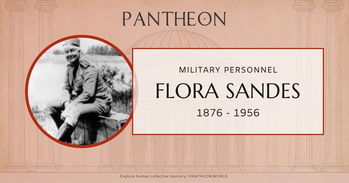 Flora Sandes Biography | Pantheon