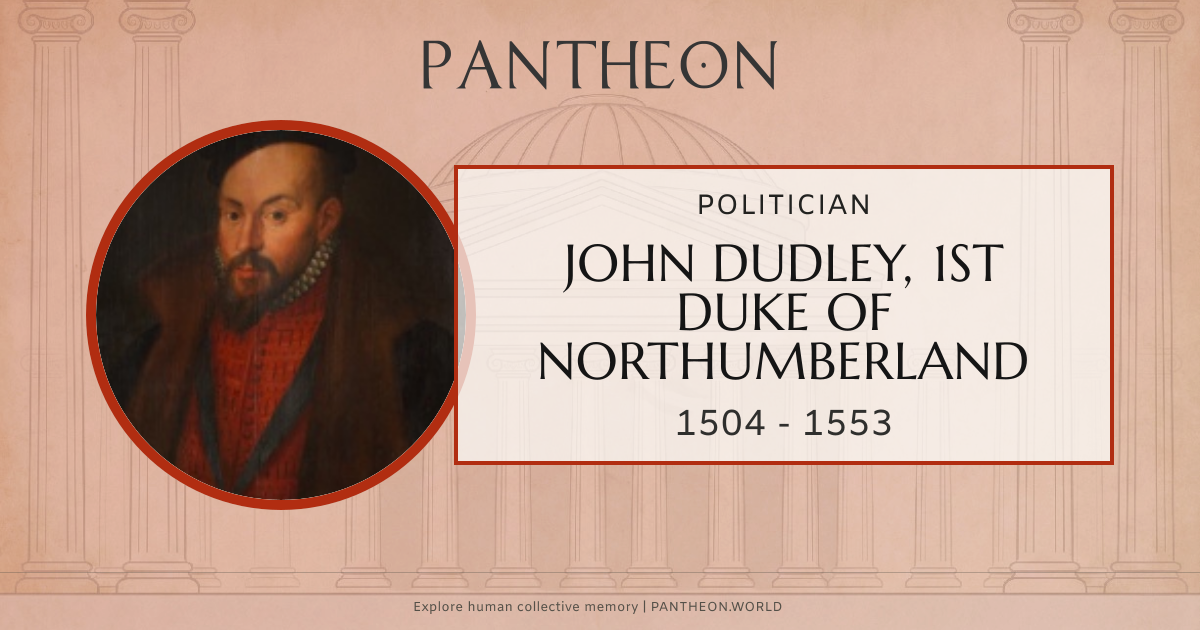 John Dudley, 1st Duke of Northumberland Biography | Pantheon