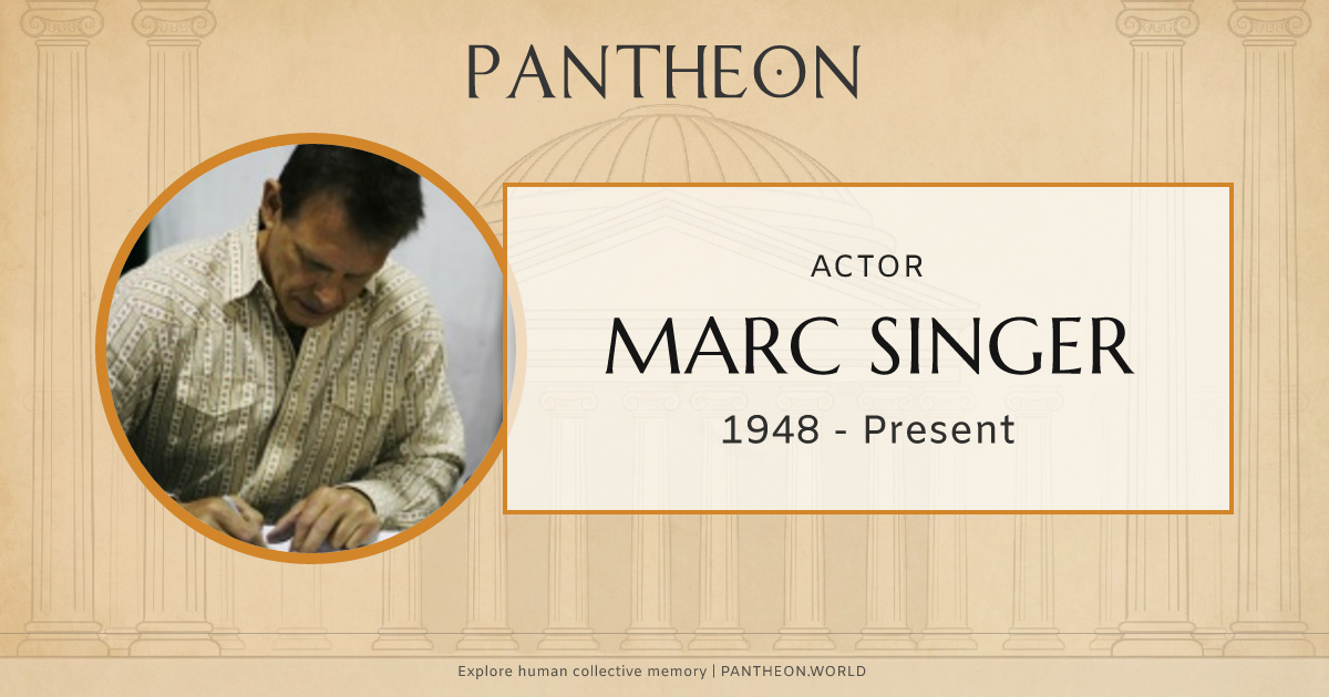 Marc Singer Biography | Pantheon