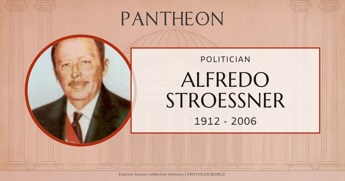 Alfredo Stroessner Biography | Pantheon